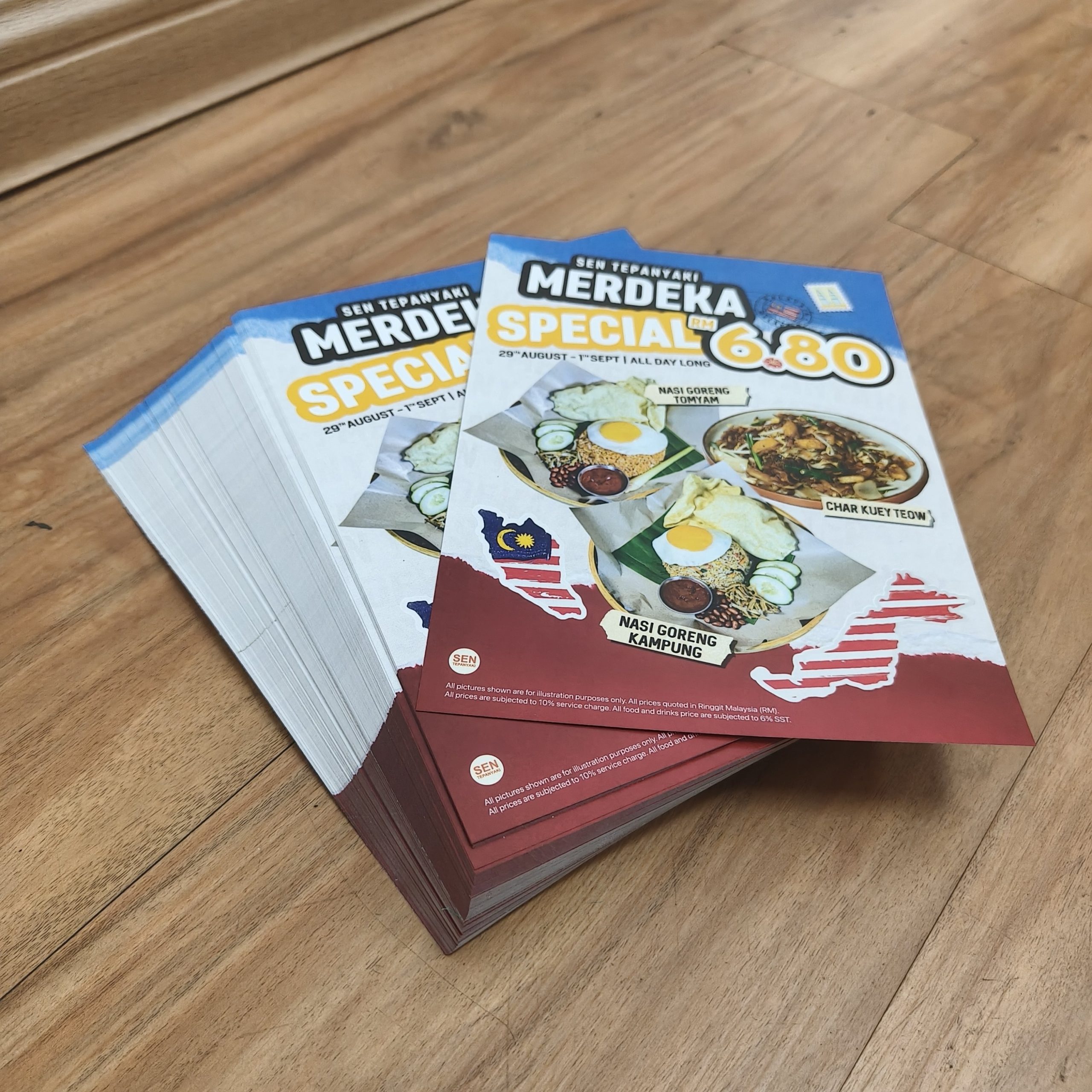 Custom A5 Size Art Paper Leaflet Printing Shop / Factory - Custom ...