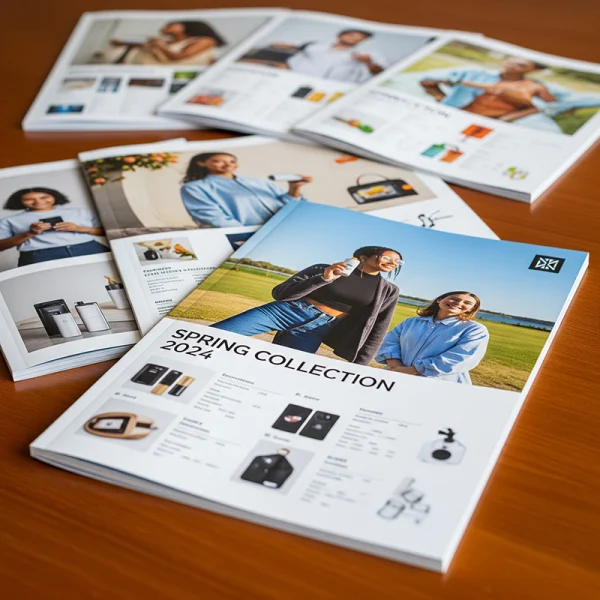 Custom Perfect Bind Catalogue Printing Shop / Factory - Custom Digital ...